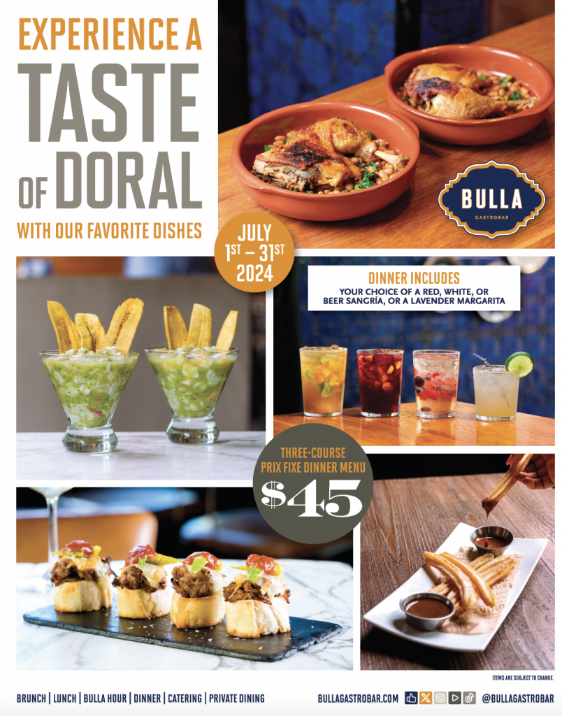 Taste of Doral™ 2024 - A Taste of Doral Restaurant Week™